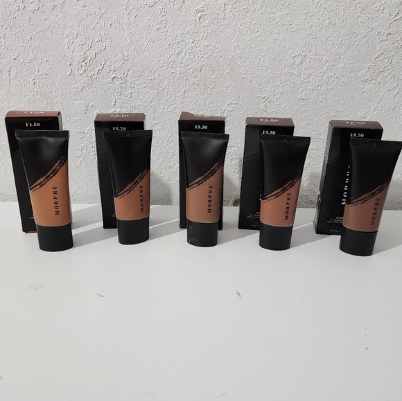 Morphe | Makeup | 5 Morphe Full Coverage Foundation Variety Matte ...